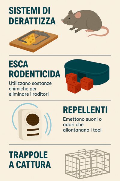 Derattizzazione e disinfestazione da topi: Guida Completa